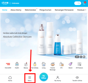 Mobile Atomy Indonesia Join - Panduan Cepat