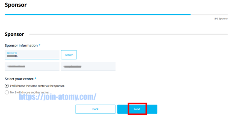 Atomy - Easy registration process - join now.